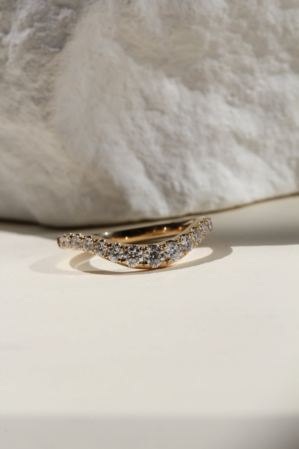 Moissanite Wedding Bands – Bijou Lab