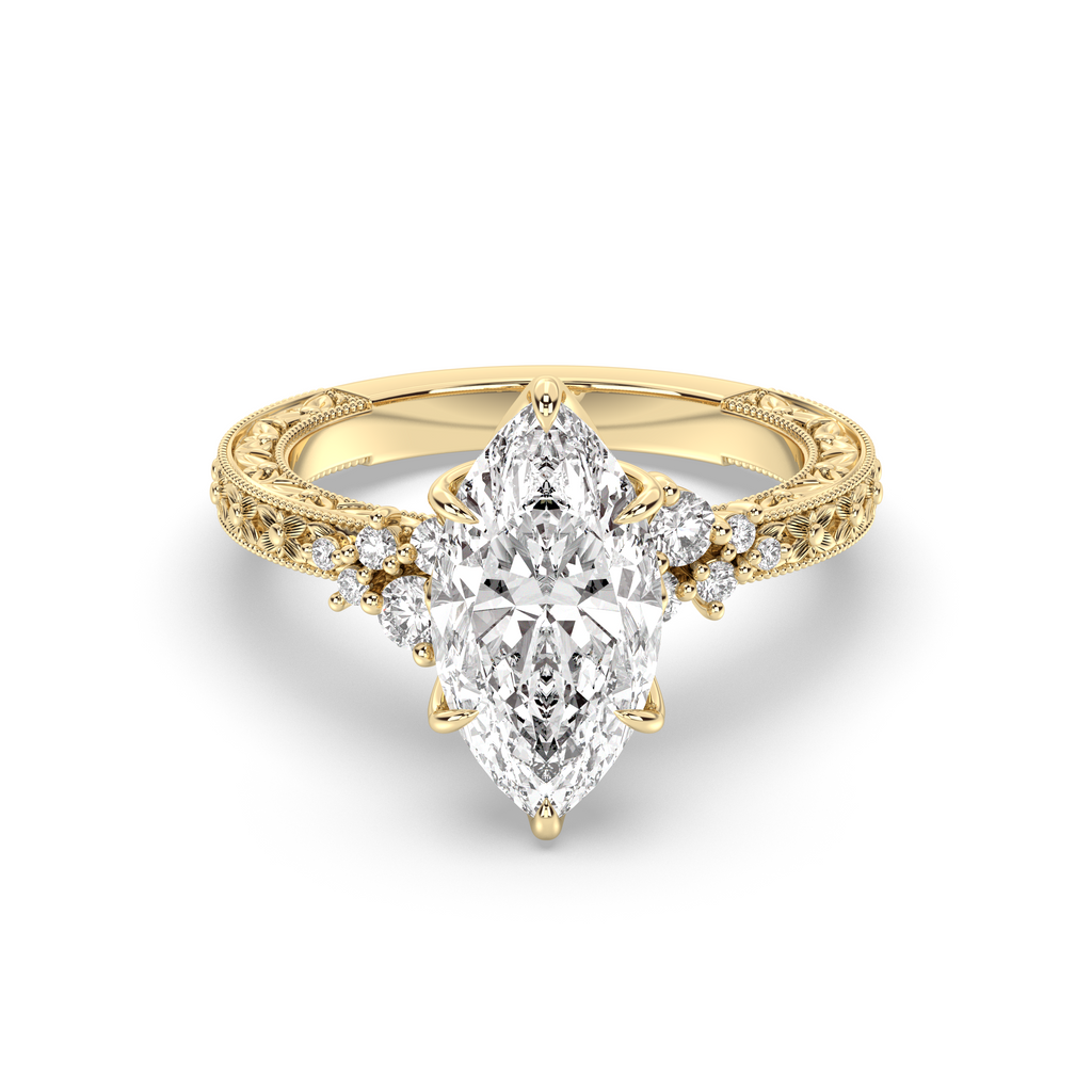 Vintage Montreal Ring, Marquise Cut – Bijou Lab
