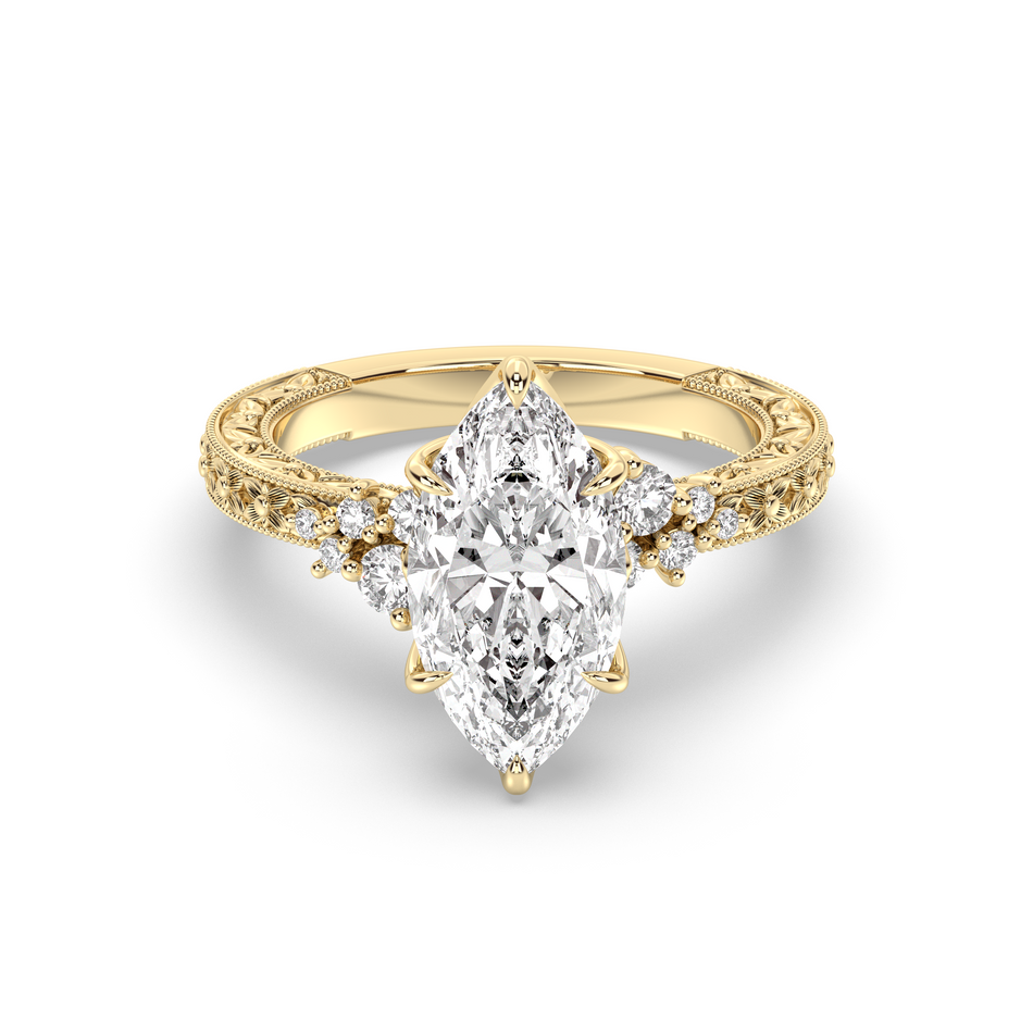 Bijou Lab | Floral Engagement Rings