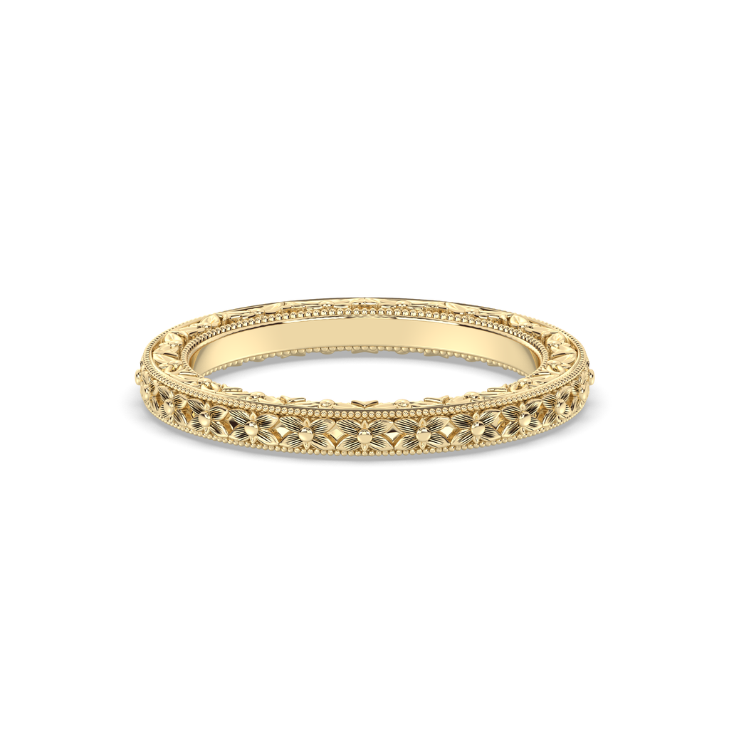 Vintage Montreal Wedding Band – Bijou Lab