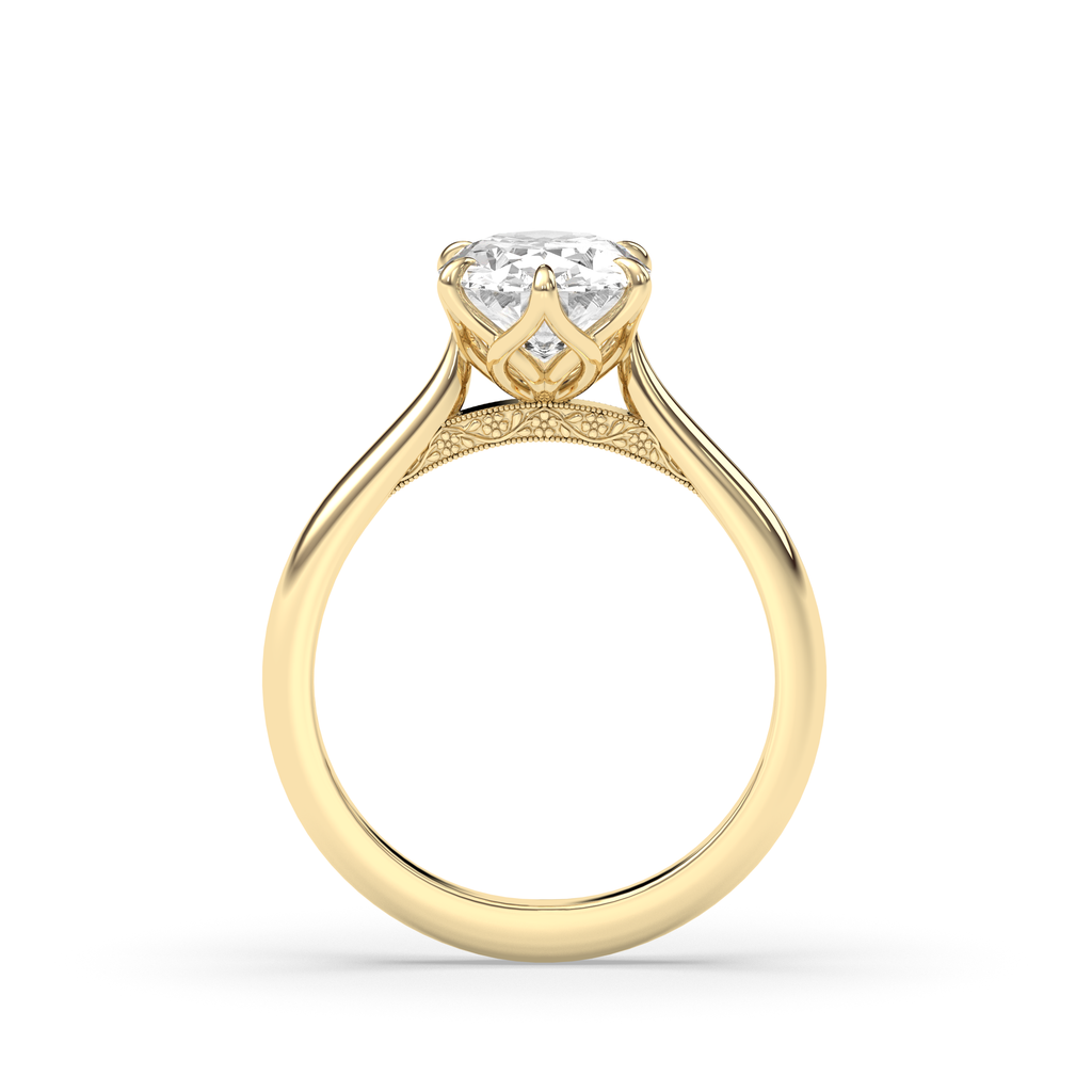 Monaco Oval Solitaire – Bijou Lab
