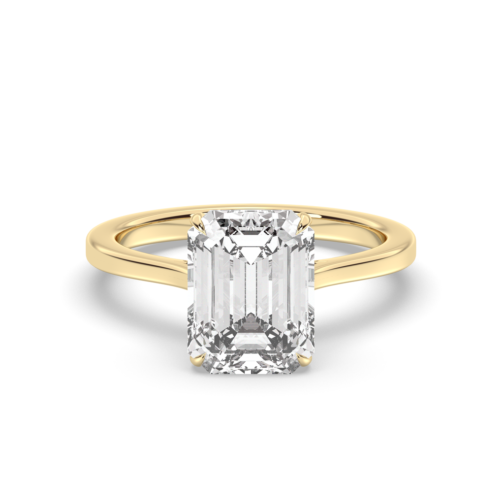 Budapest Ring, Emerald Cut – Bijou Lab