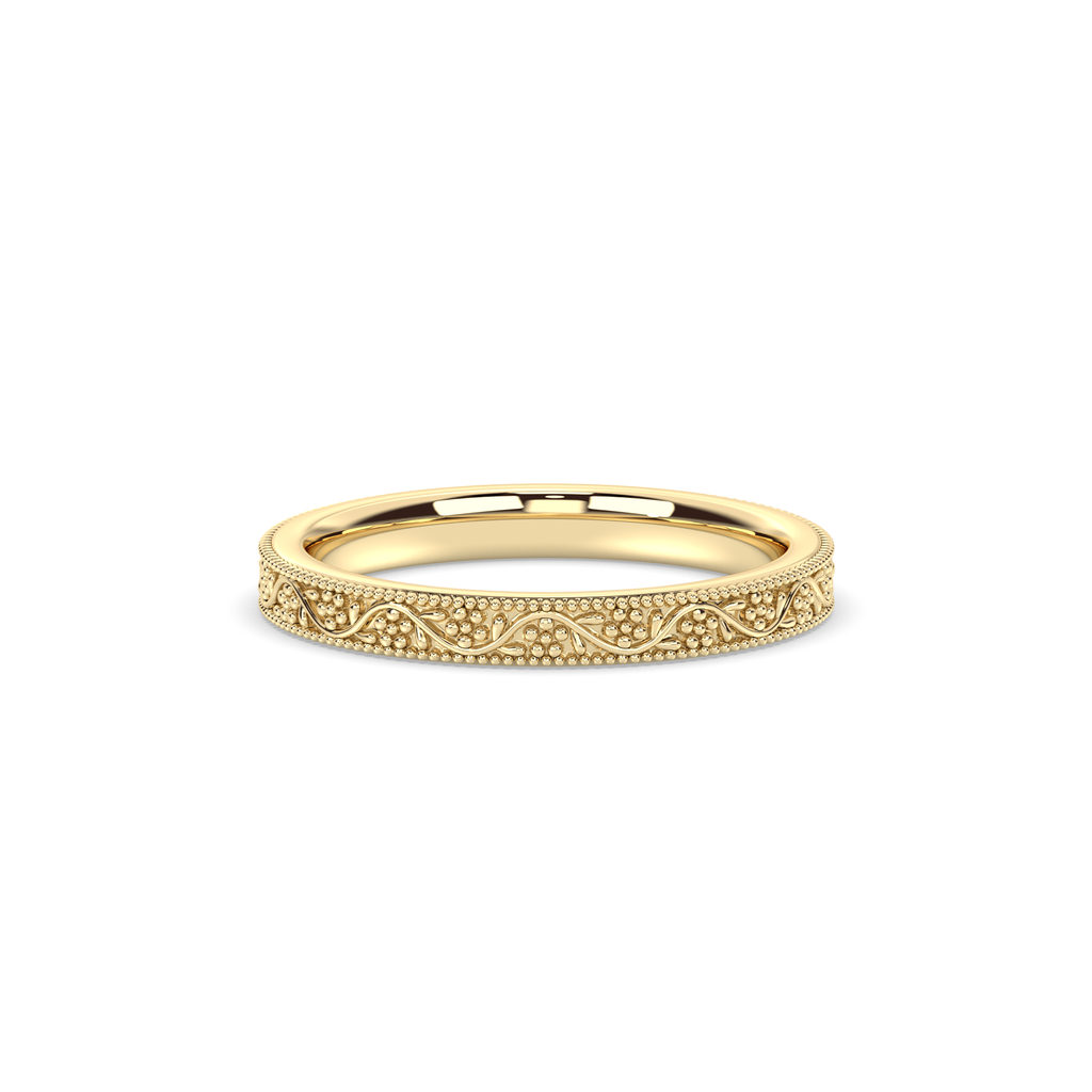 Monaco Wedding Band – Bijou Lab