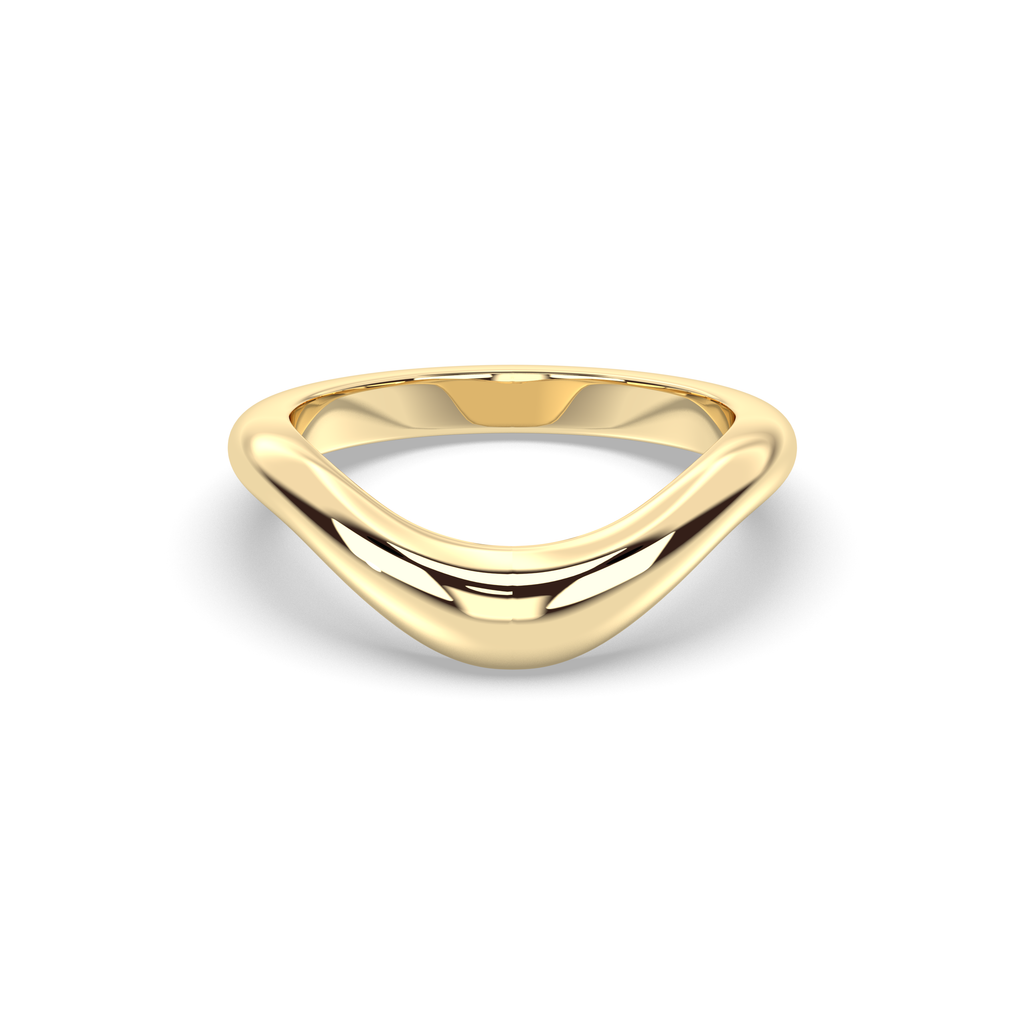 The Drip Classic Wedding Band – Bijou Lab